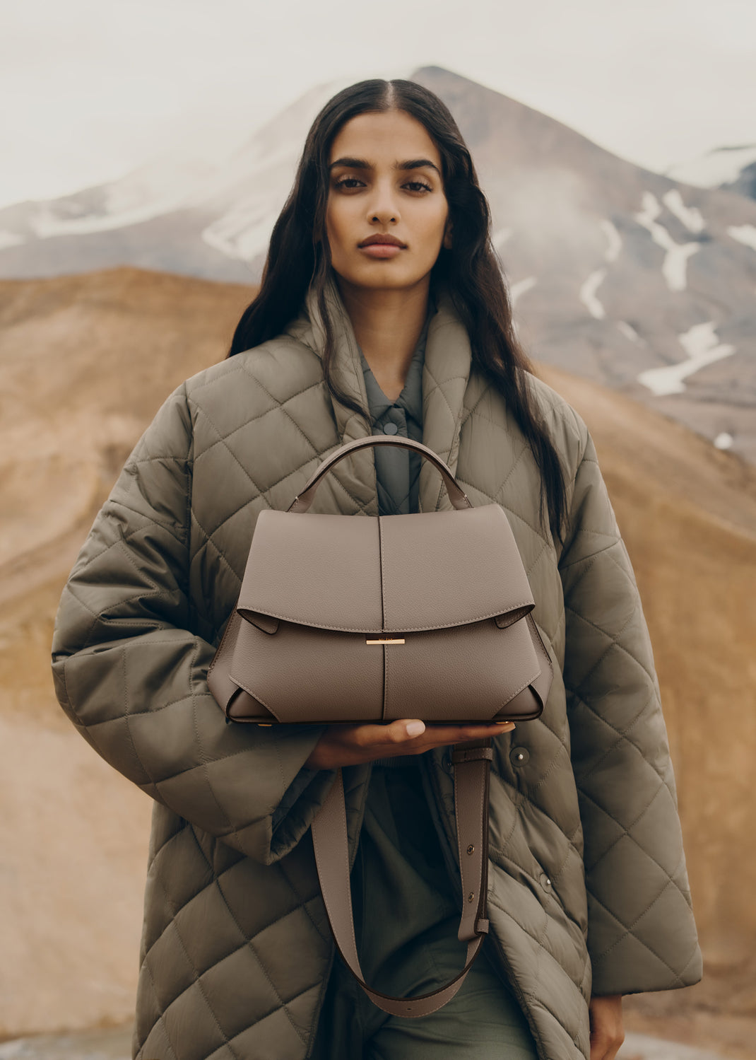 Polène | Bag - Mokki - Textured Taupe