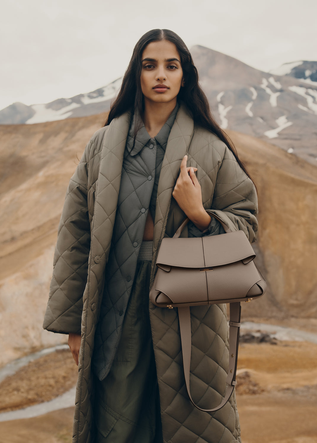 Polène | Bag - Mokki - Textured Taupe