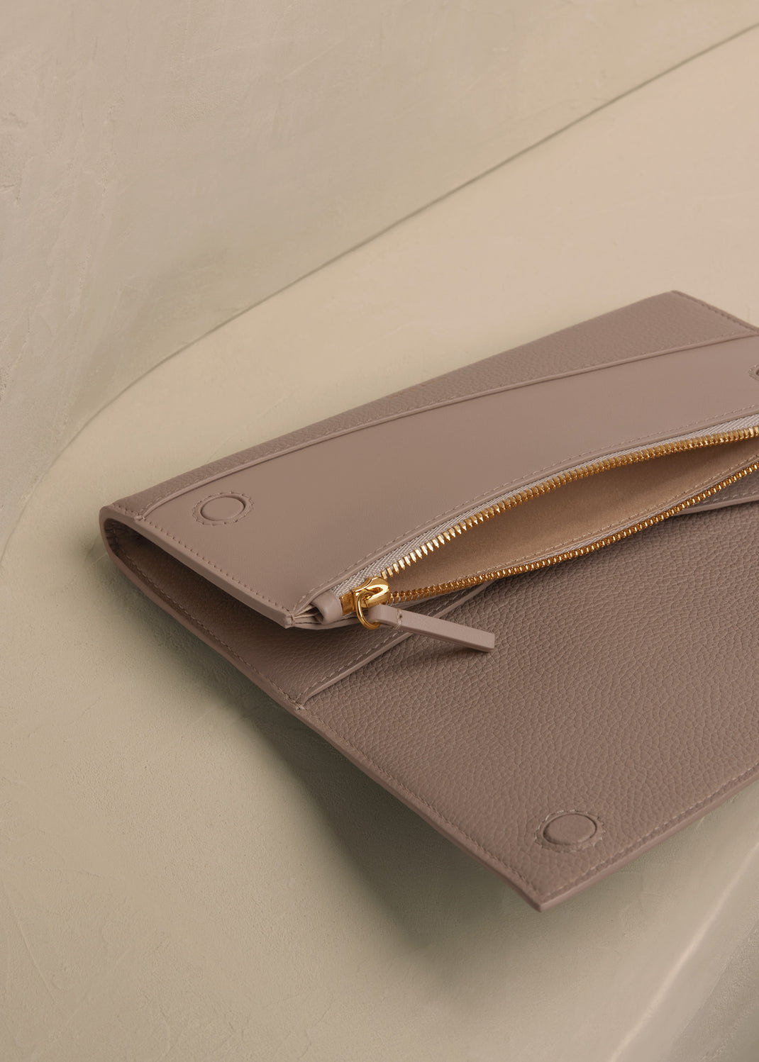 Polène | Wallet - Sierra - Duo Taupe