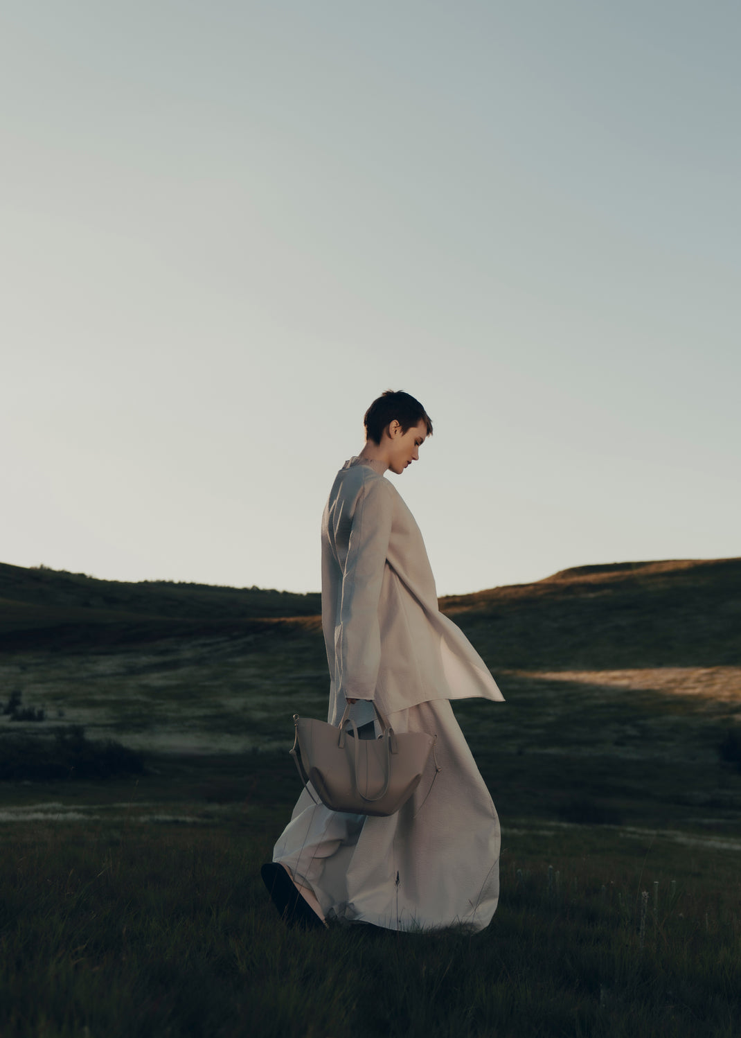 Polène | Bag - Cyme Mini - Textured Taupe