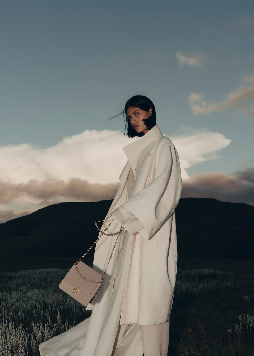 Polène | Bag - Numéro Sept Mini - Textured Taupe