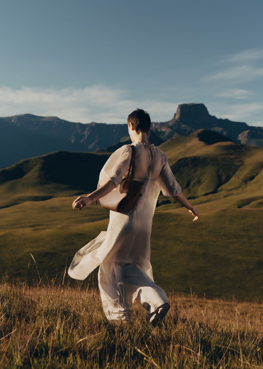 Polène | Bag - Cyme Mini - Textured Camel