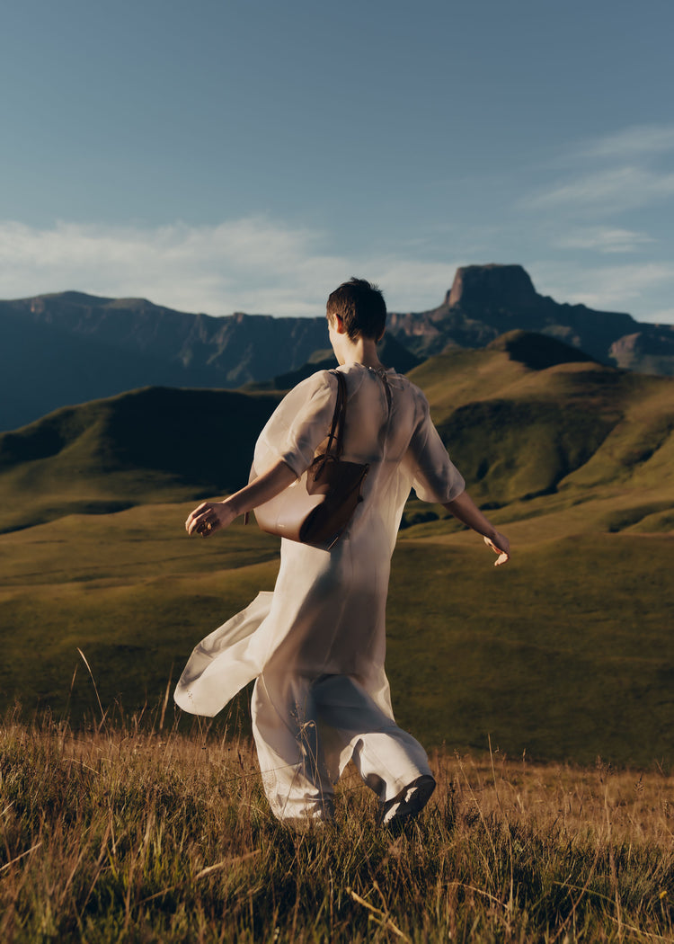 Polène | Bag - Cyme Mini - Textured Camel