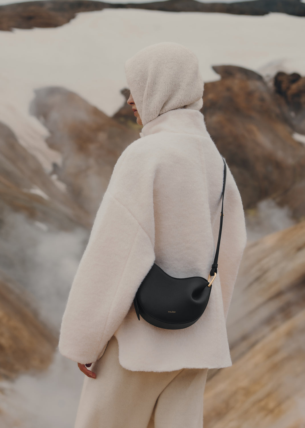 Polène | Bag - Tonca - Textured Black