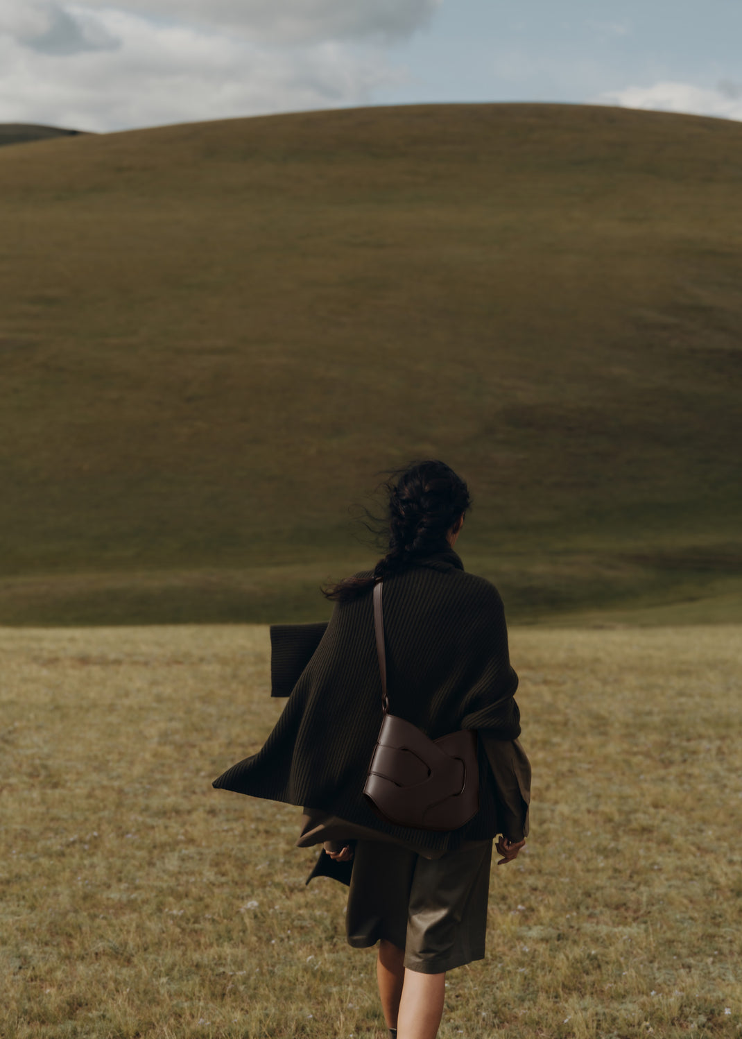 Polène | Bag - Nodde Hobo - Smooth Ebony