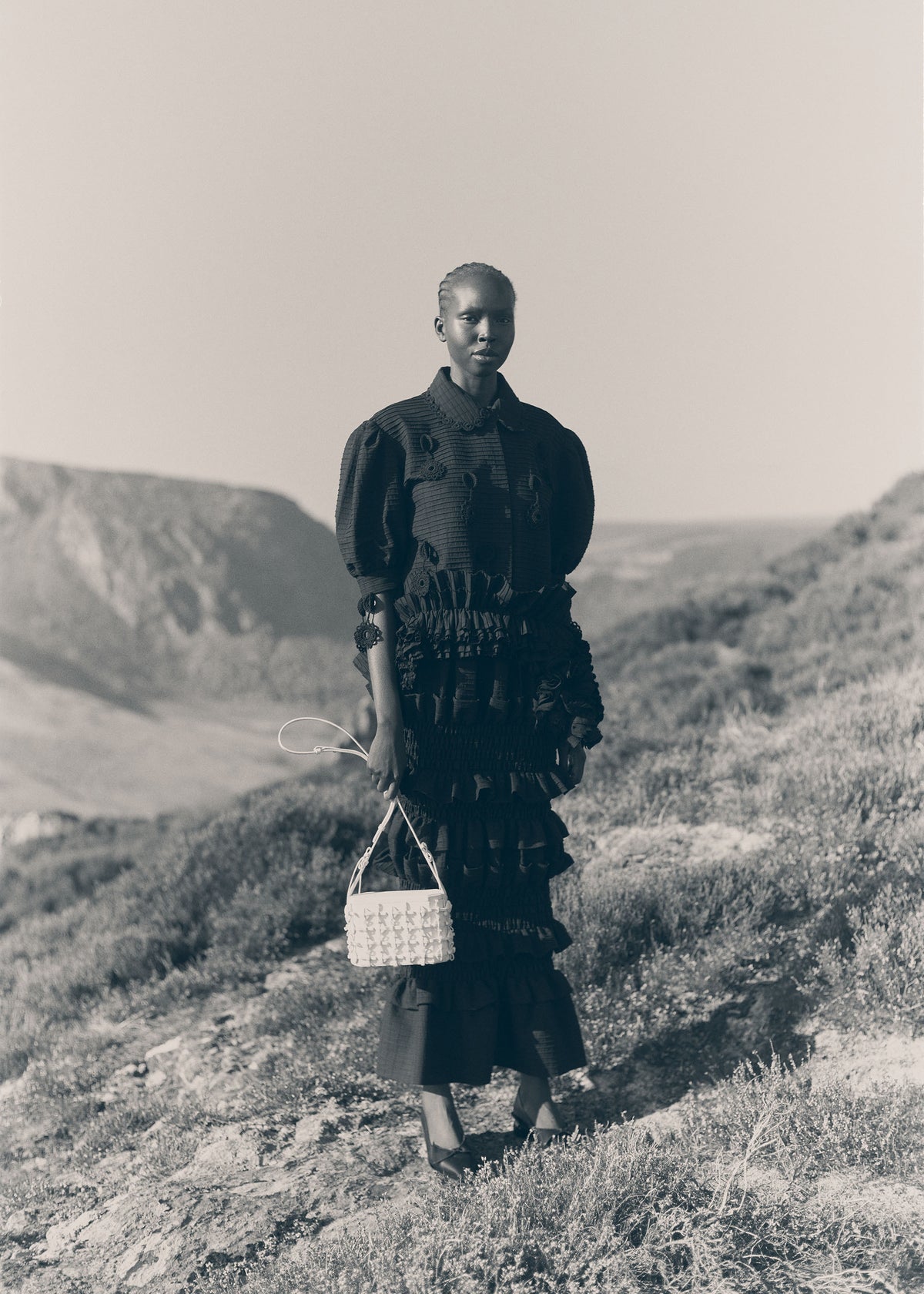 Polène | Bag - Cyme Mini - Textured Stone