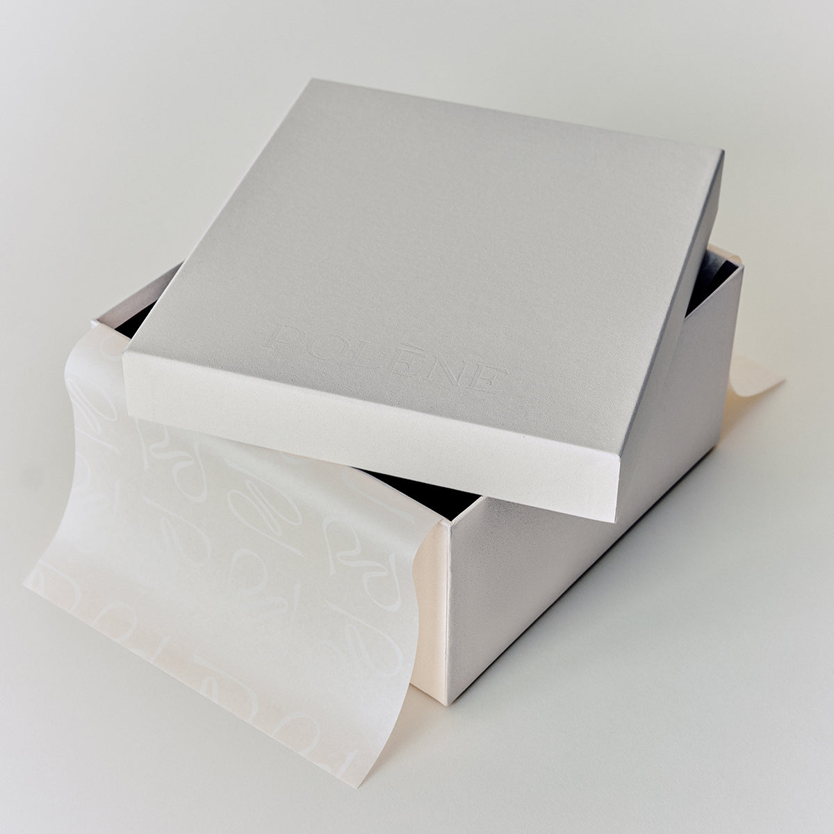 Polène | Bag - Cyme Mini - Textured Stone – Polène US