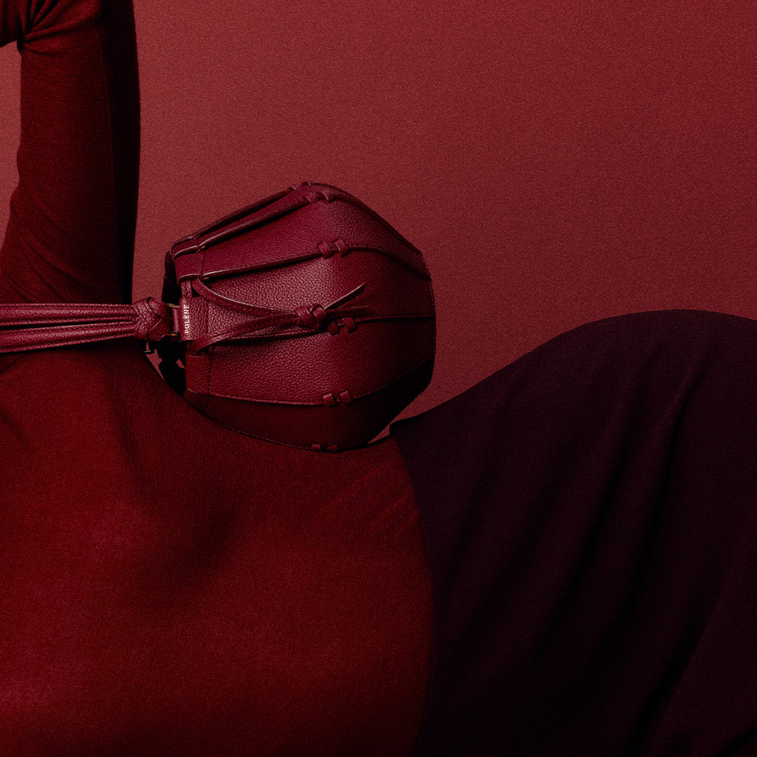 Polène | Bag - Lopio - Garnet