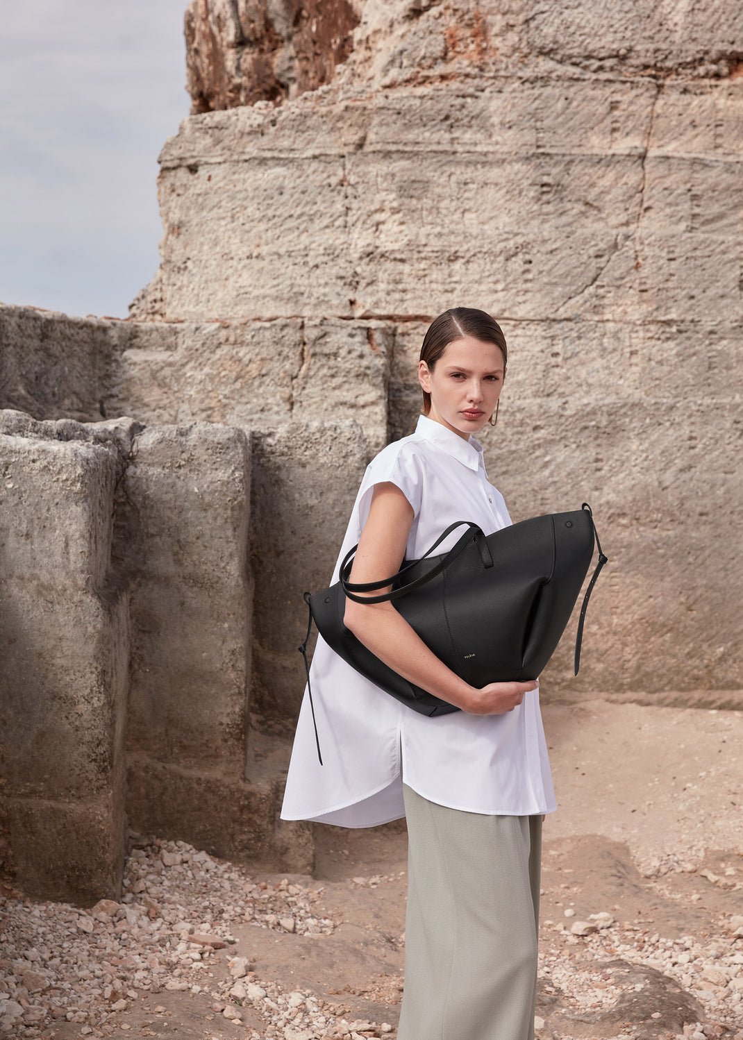 Polène | Bag - Cyme - Textured Black
