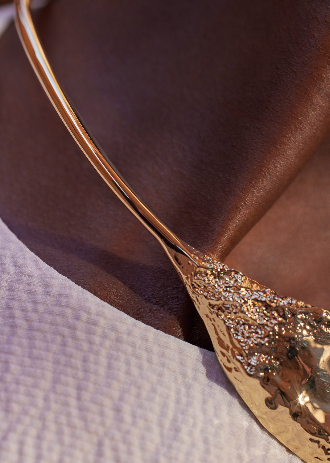 Polène | Necklace - Eroz - 24 carat gold gilded