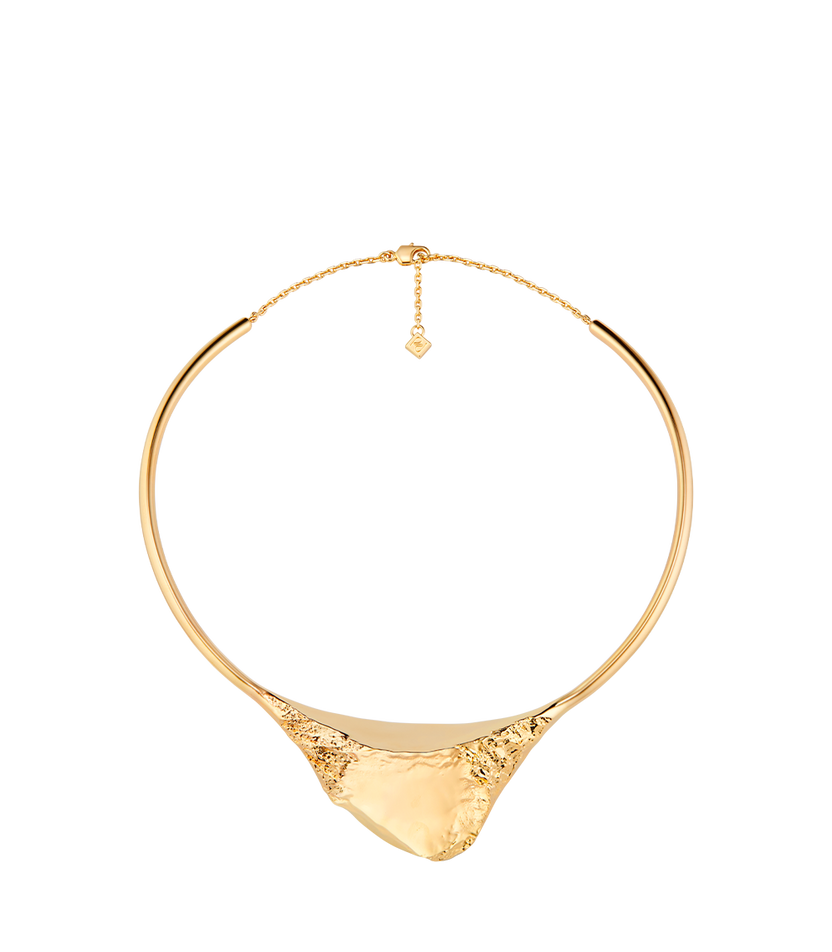 Polène | Necklace - Eroz - 24 carat gold gilded