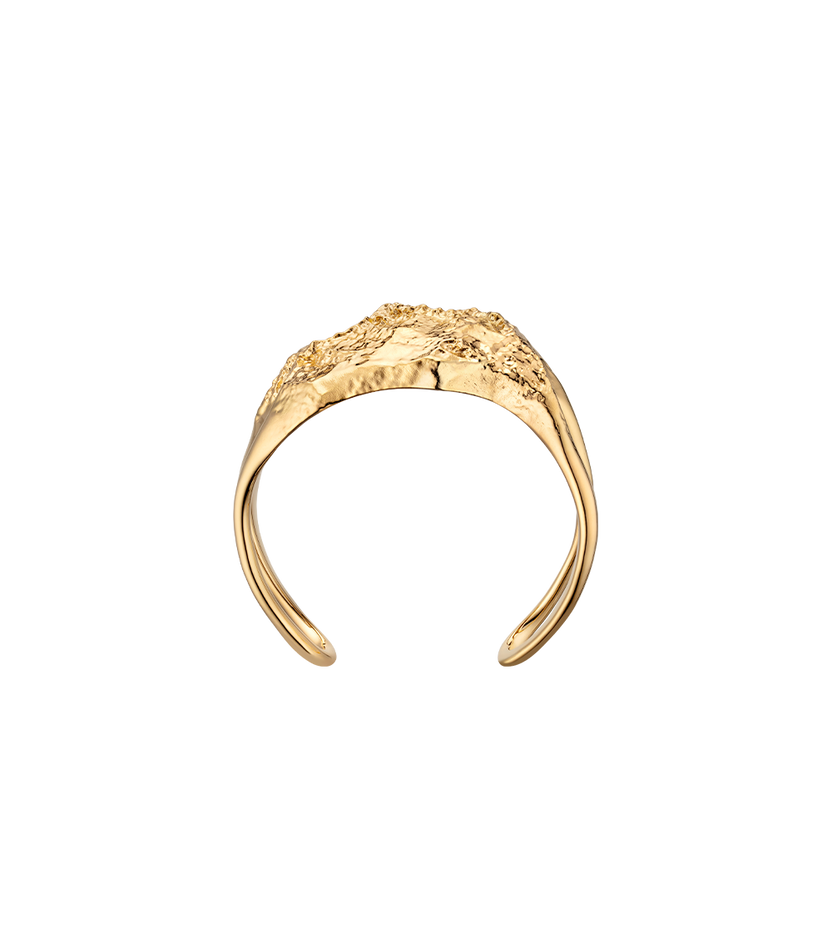 Polène | Cuff - Eroz - 24 carat gold gilded