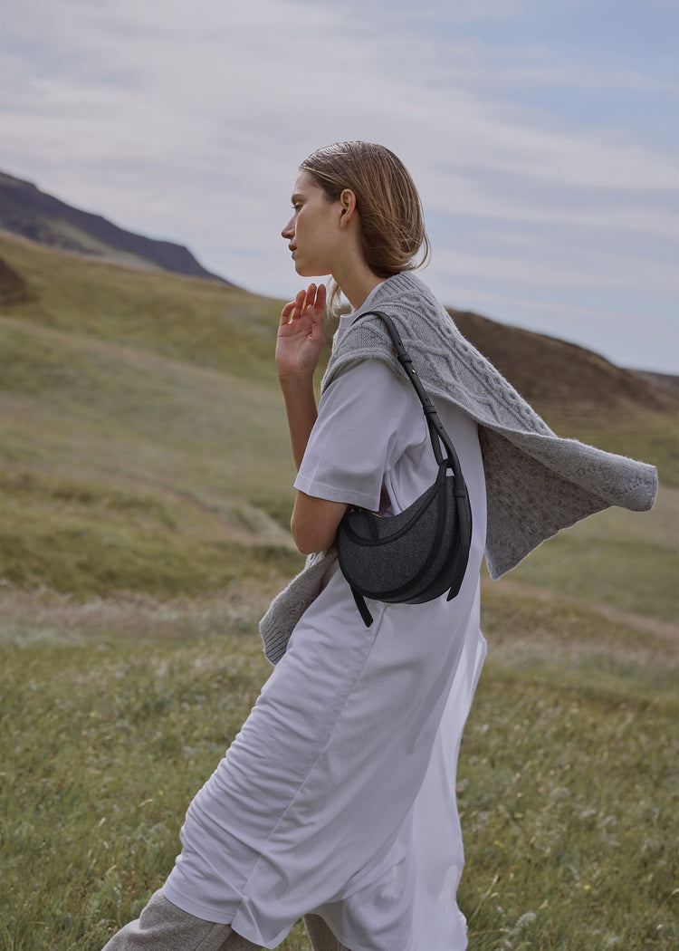 Polène | Bag - Numéro Dix - Tissé duo black